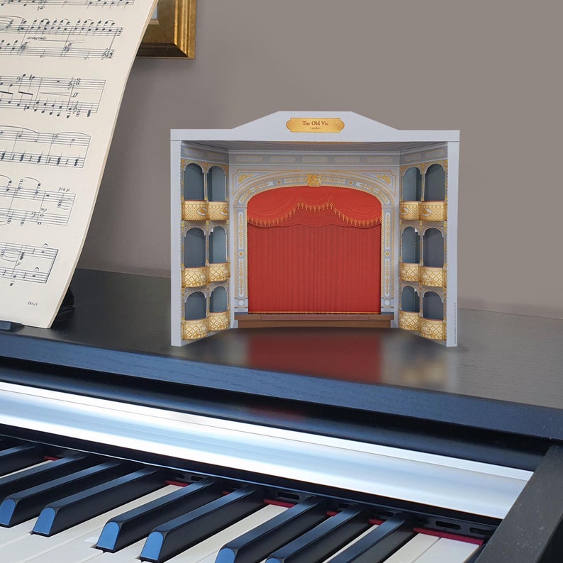 Old Vic Theatre London Cut Out and Build Your Own Miniature - Etsy UK