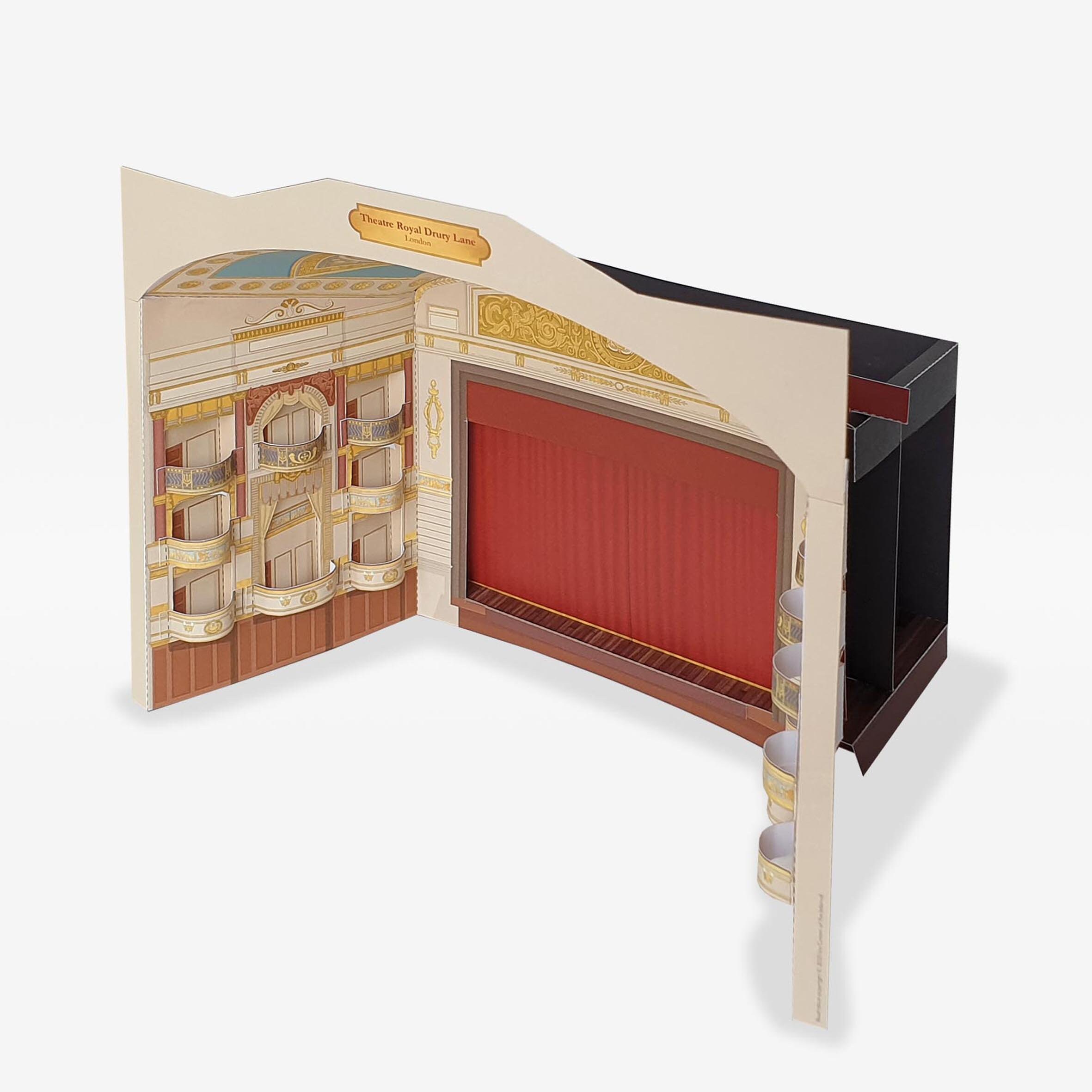 Theatre Royal Drury Lane, London large Cut Out and Build Your Own ...