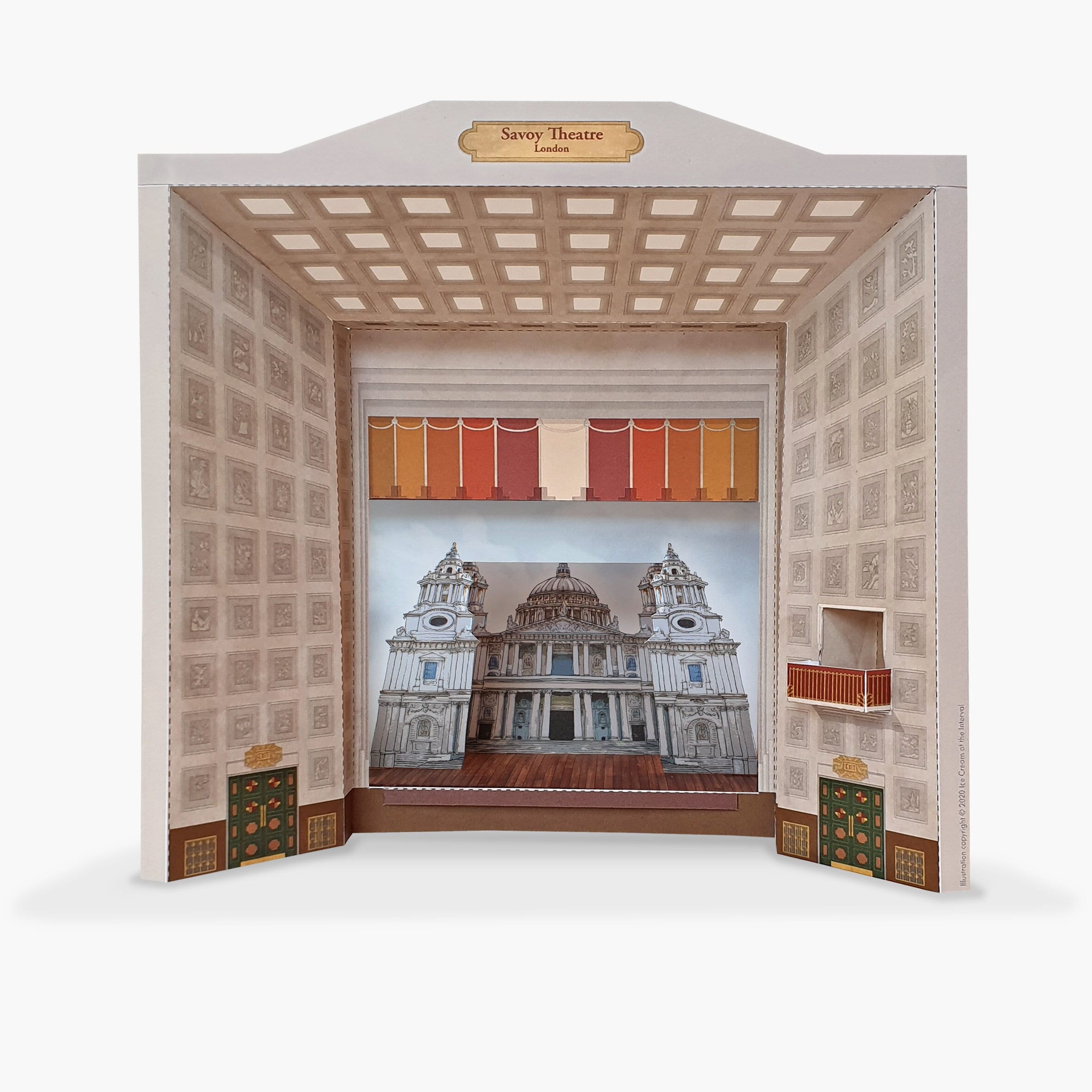 Savoy Theatre, London - Cut Out and Build Your Own Miniature Theatre ...