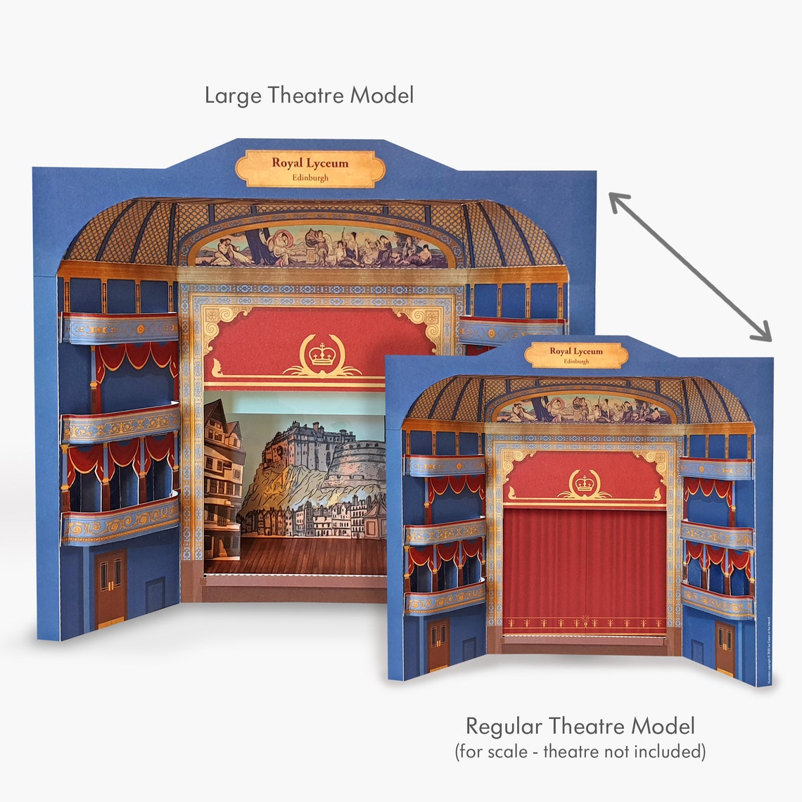 Royal Lyceum Theatre, Edinburgh large Cut Out and Build Your Own ...