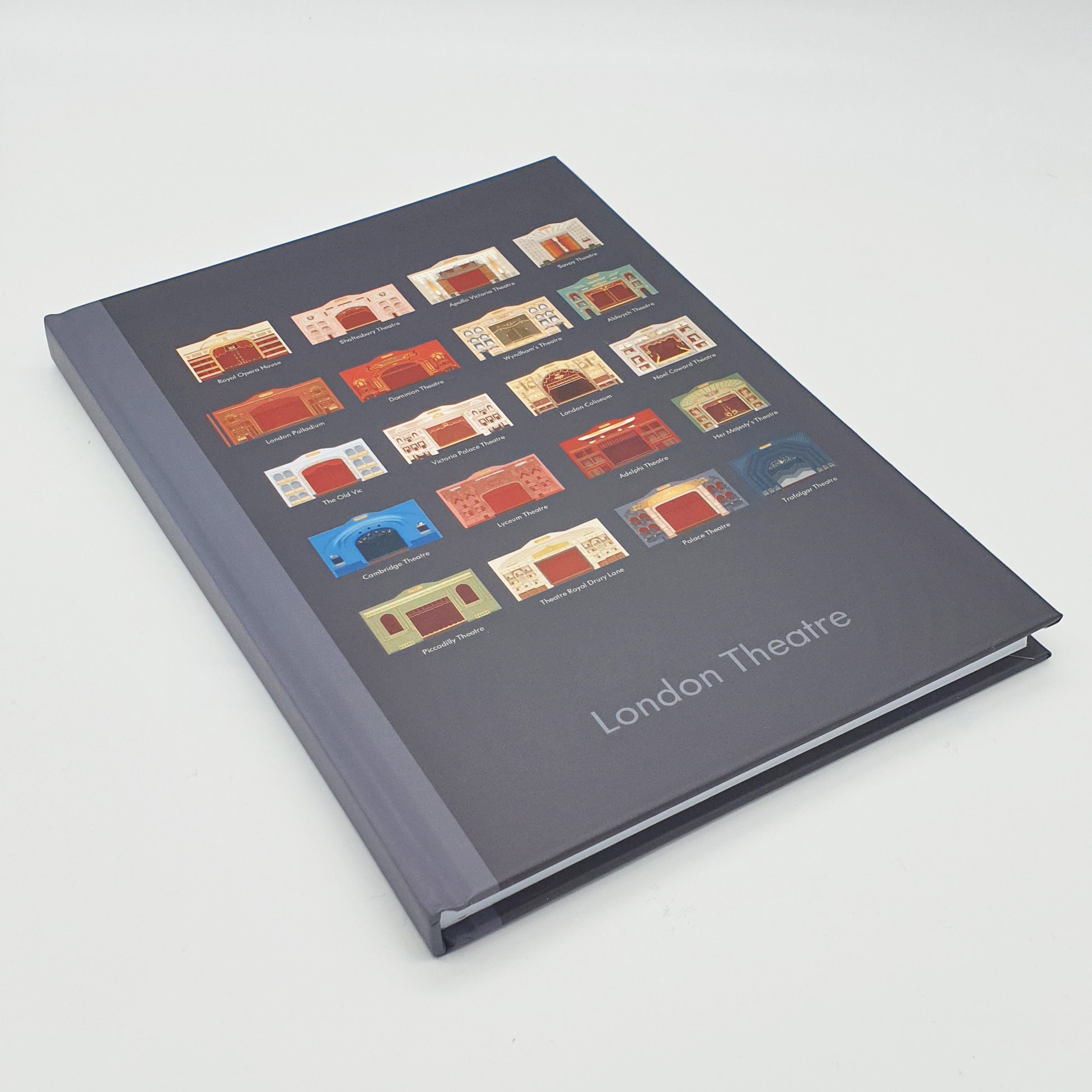 London Theatre Notebook | A5 Ruled | 128 Pages | Hardback Notebook - Etsy