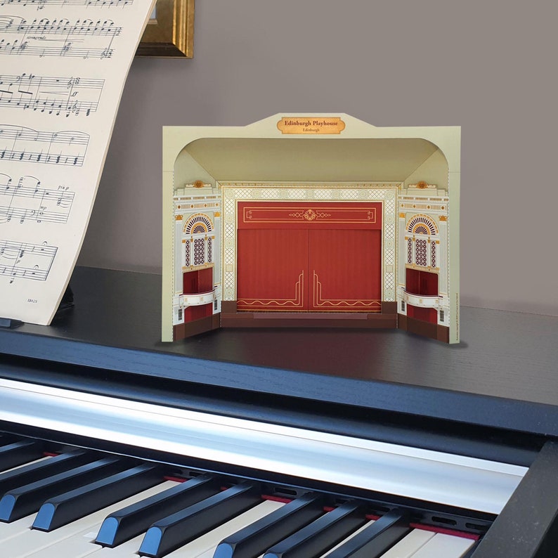 Edinburgh Playhouse Theatre - Cut Out and Build Your Own Miniature ...