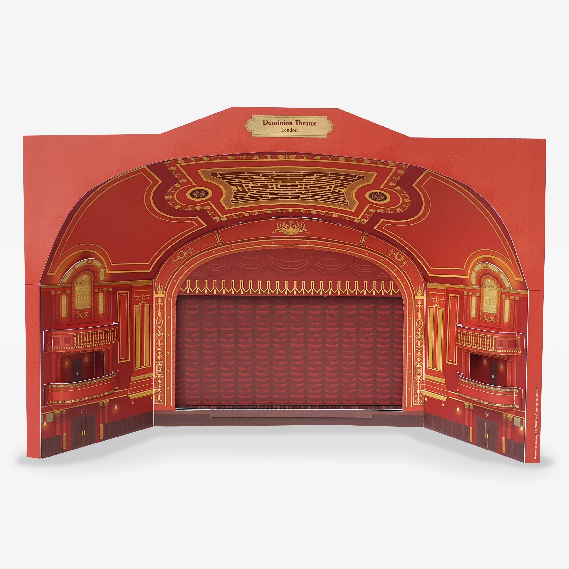 Dominion Theatre, London Cut Out and Build Your Own Miniature Theatre ...