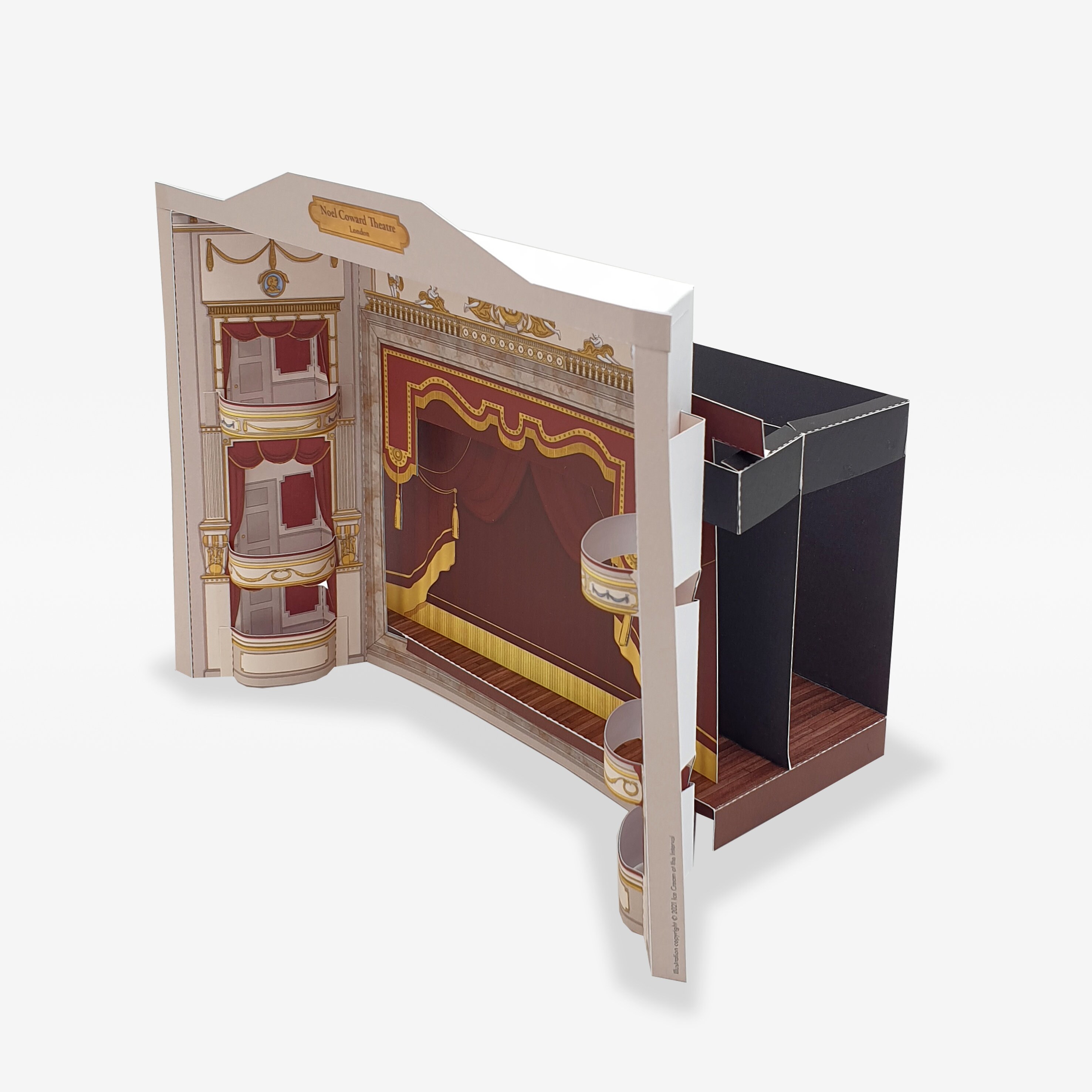 Noel Coward Theatre London Cut Out and Build Your Own - Etsy UK