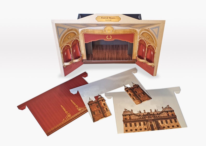 Festival Theatre, Edinburgh - Cut Out and Build Your Own Miniature ...