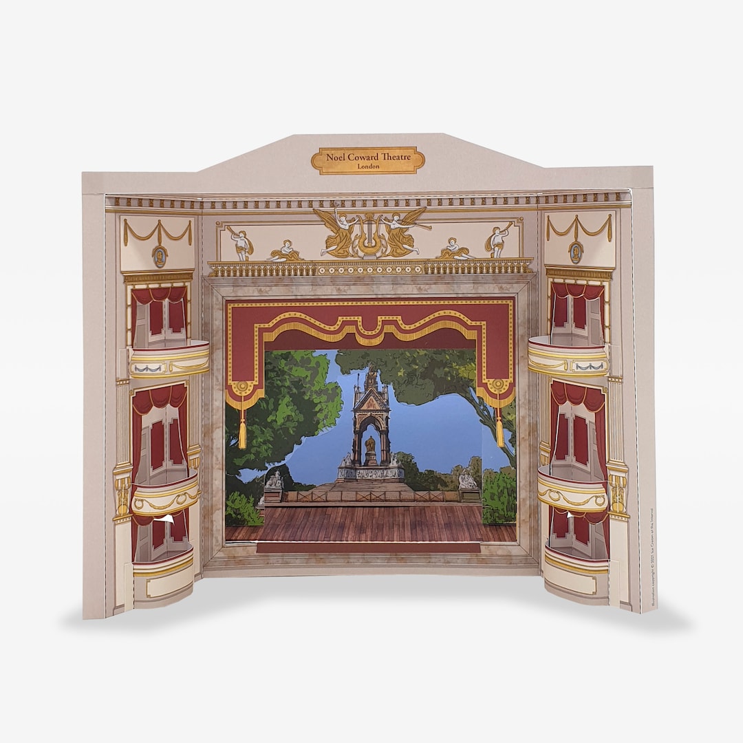 Noel Coward Theatre, London - Cut Out and Build Your Own Miniature ...