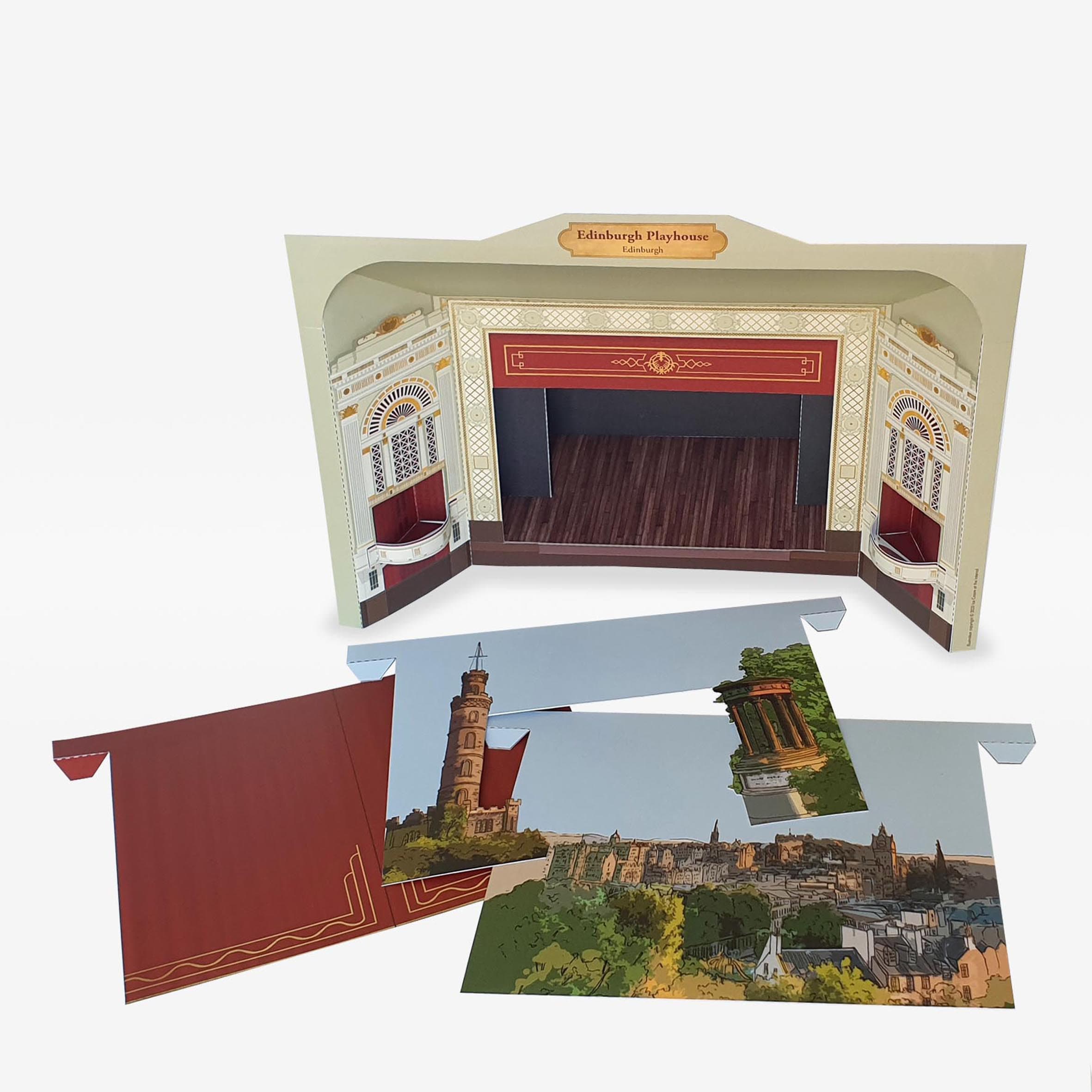 Edinburgh Playhouse Theatre - Cut Out and Build Your Own Miniature ...