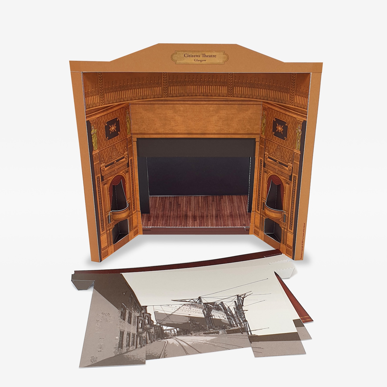 Citizens Theatre, Glasgow - Cut Out and Build Your Own Miniature ...