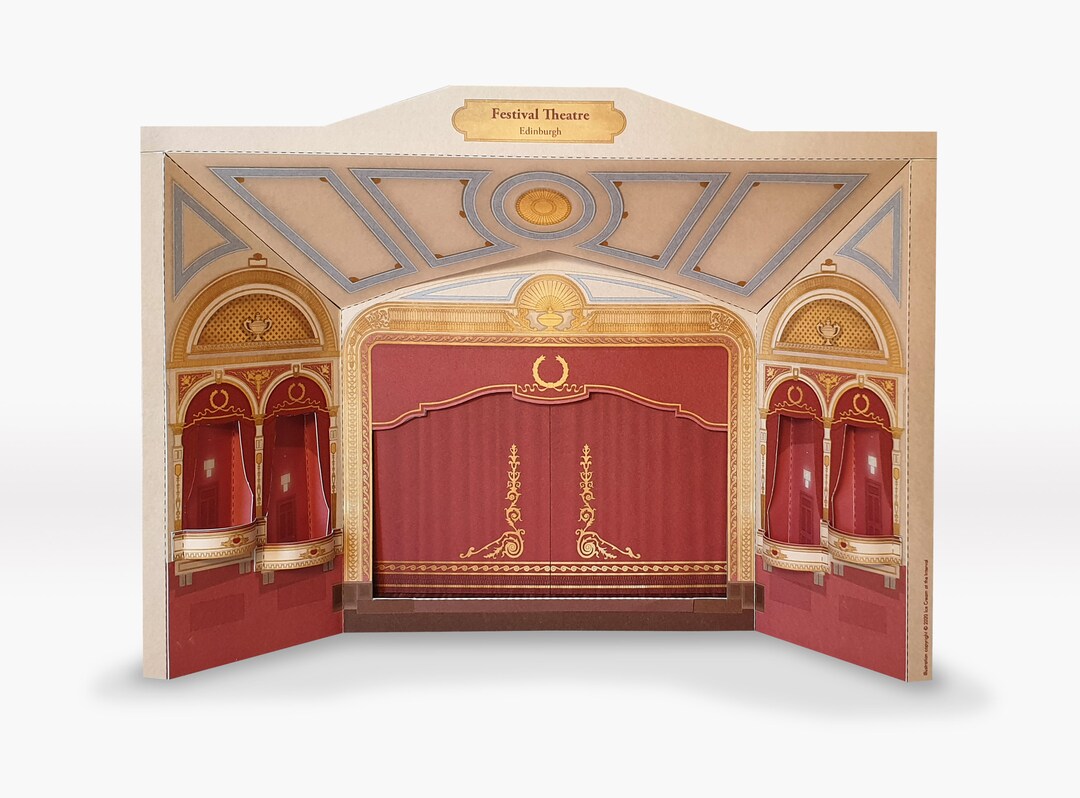 Festival Theatre, Edinburgh - Cut Out and Build Your Own Miniature ...