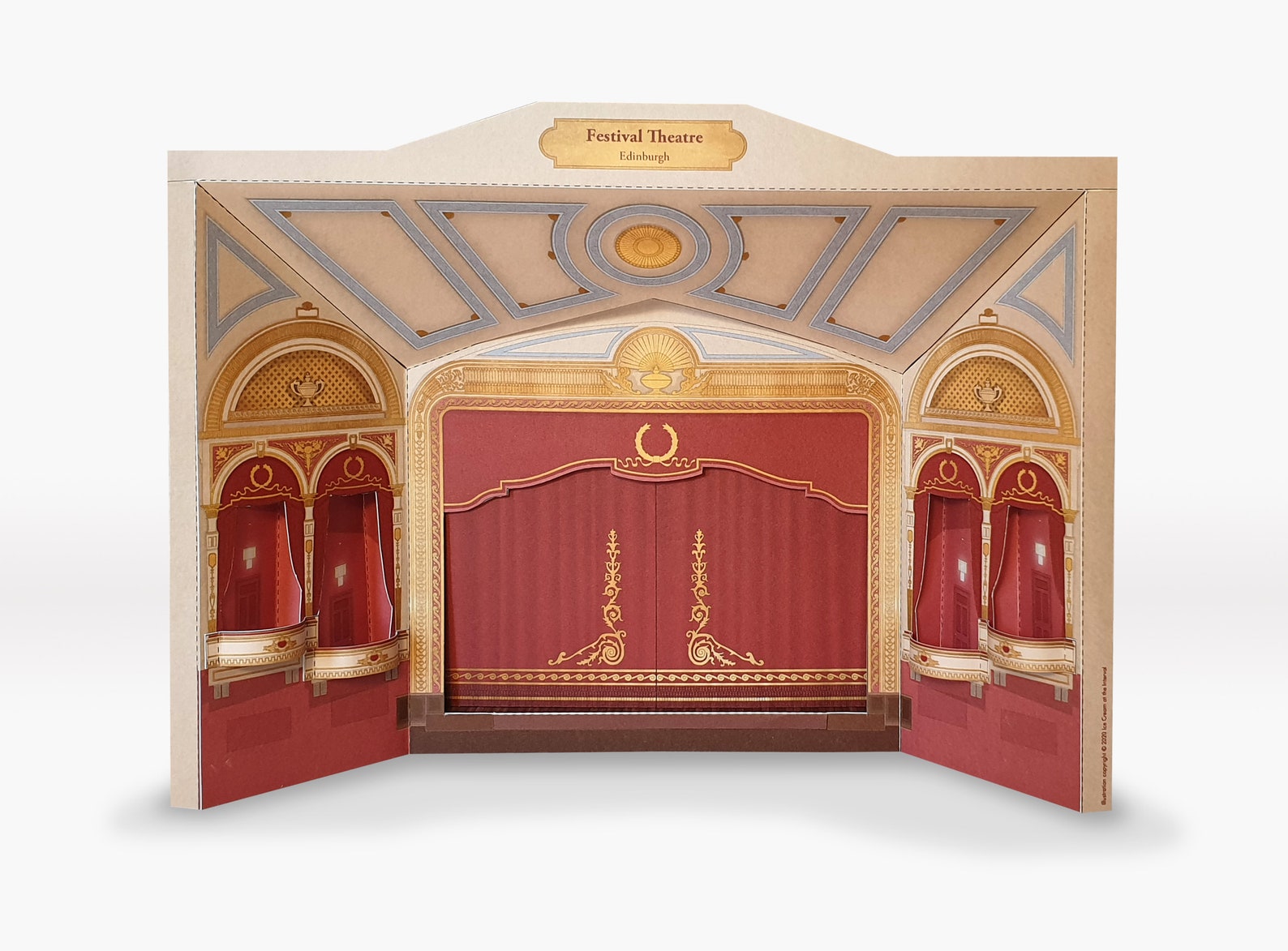 Festival Theatre, Edinburgh - Cut Out and Build Your Own Miniature ...