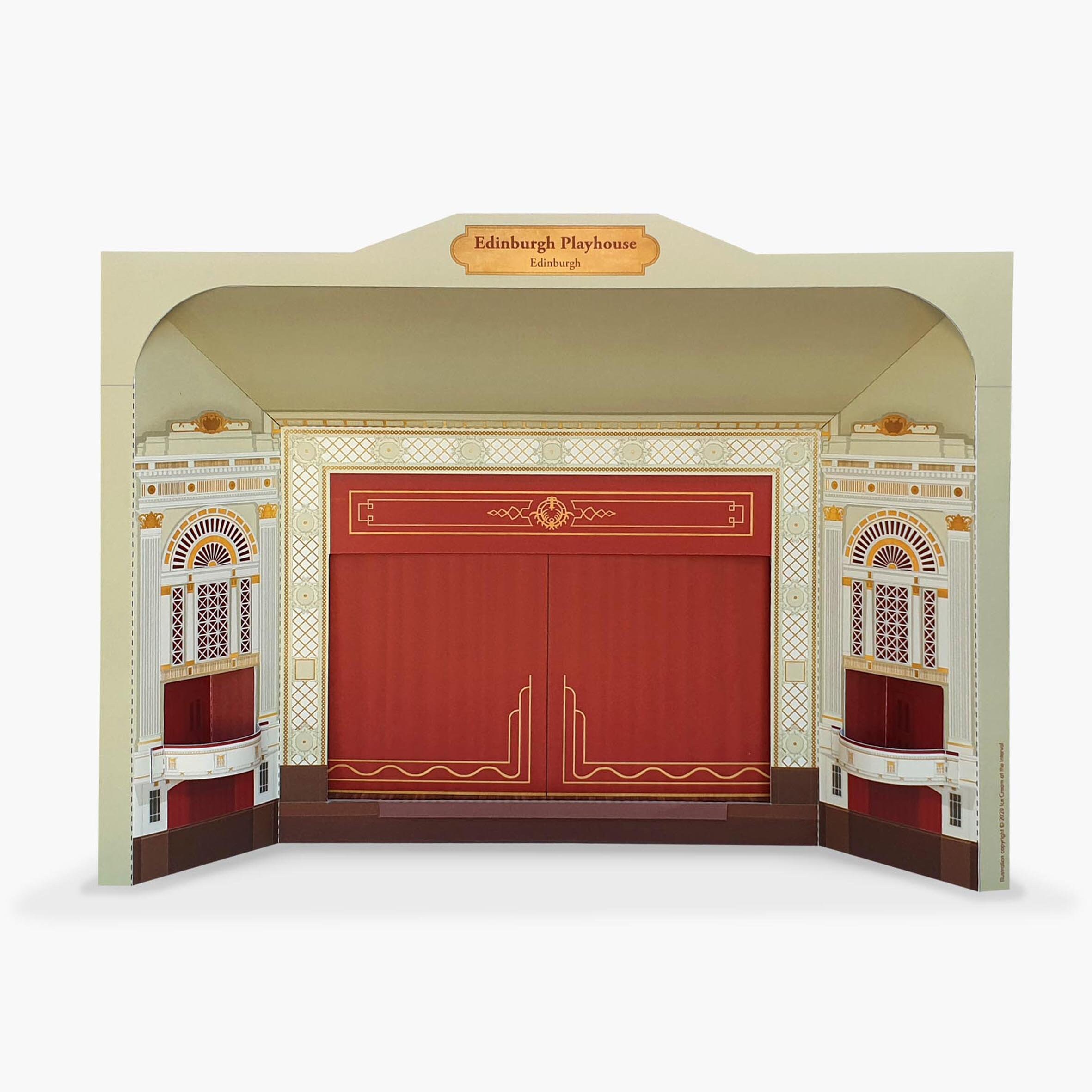 Edinburgh Playhouse Theatre - Cut Out and Build Your Own Miniature ...