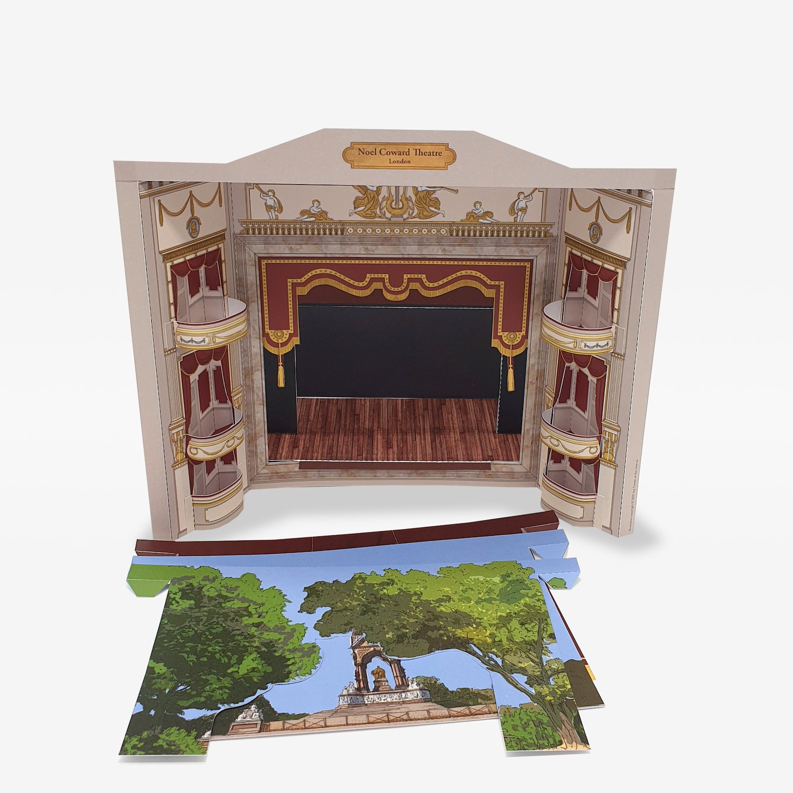 Noel Coward Theatre London Cut Out and Build Your Own - Etsy UK