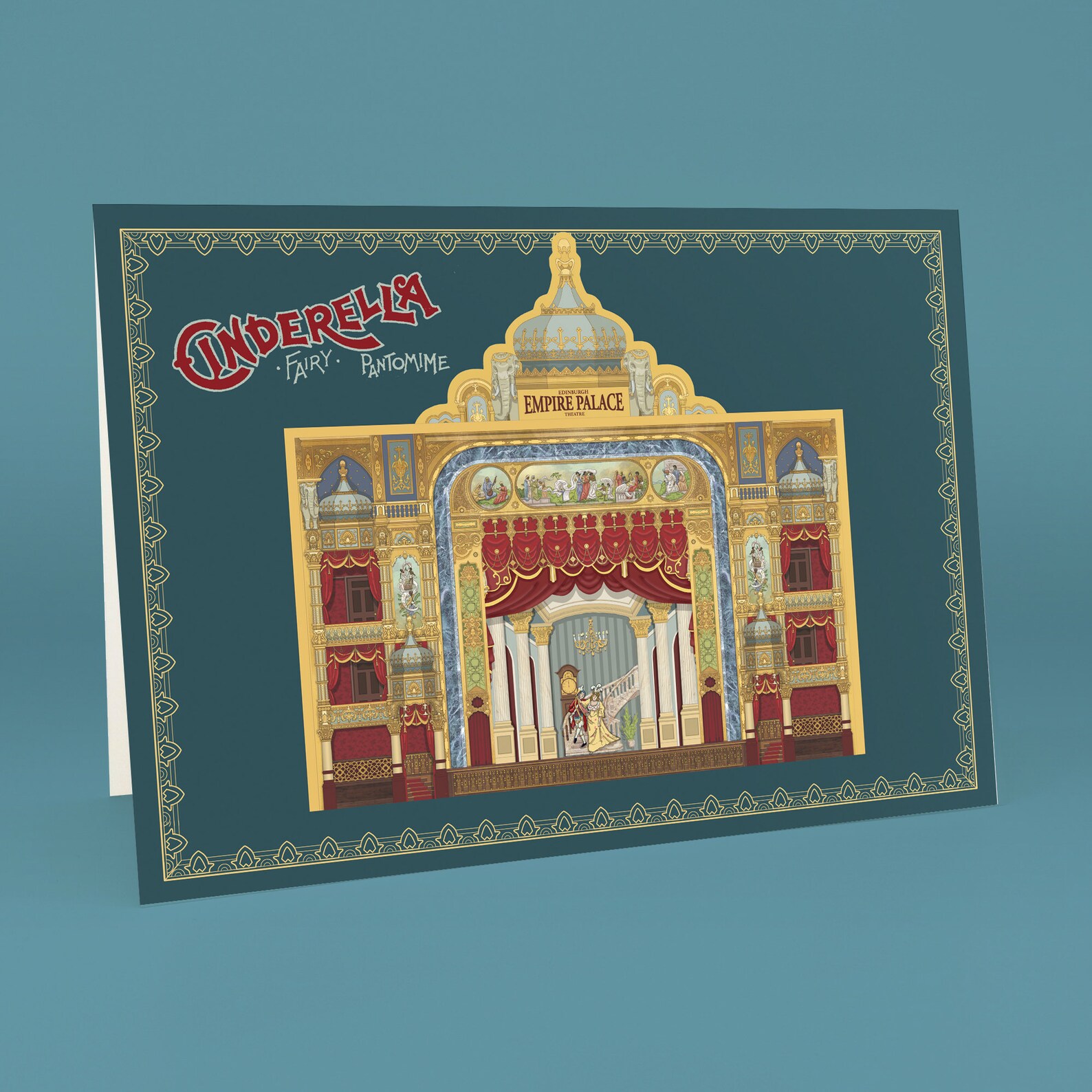 A5 Card, Pantomime Empire Palace, Edinburgh - Etsy