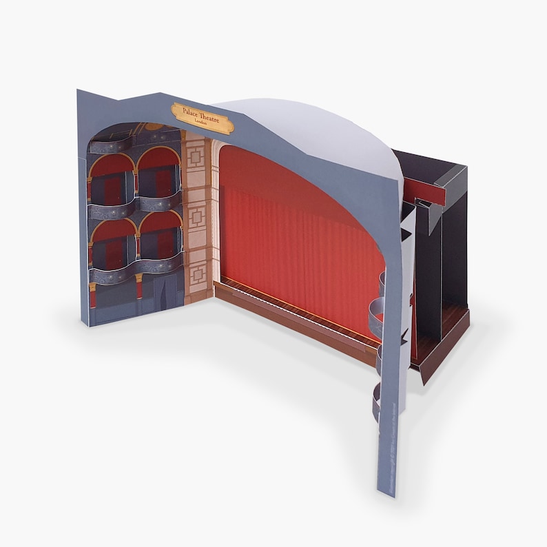 Palace Theatre, London - Cut Out and Build Your Own Miniature Theatre ...