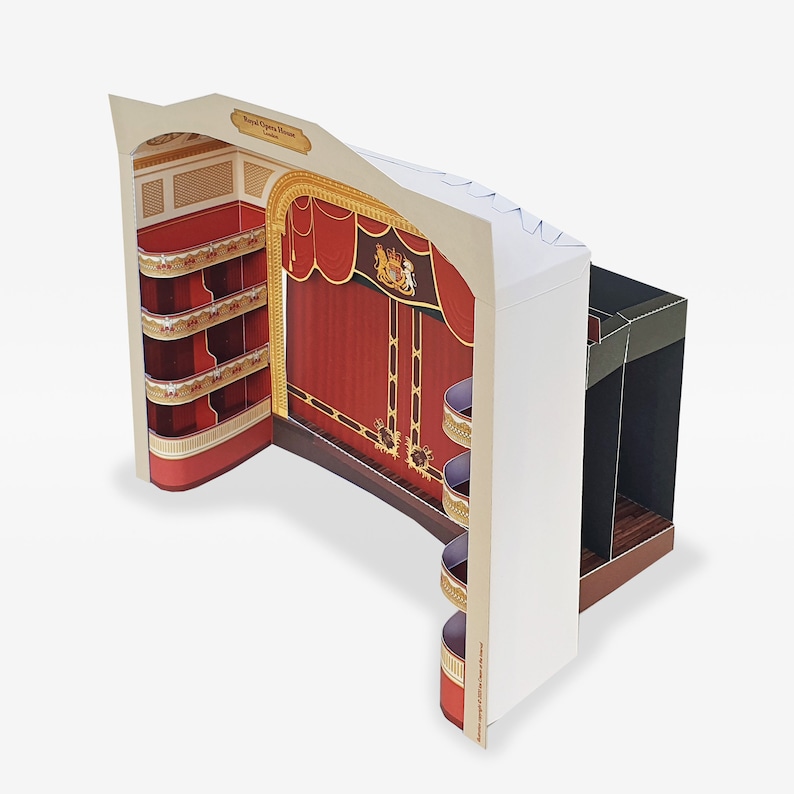 Royal Opera House, London - Cut Out and Build Your Own Miniature ...