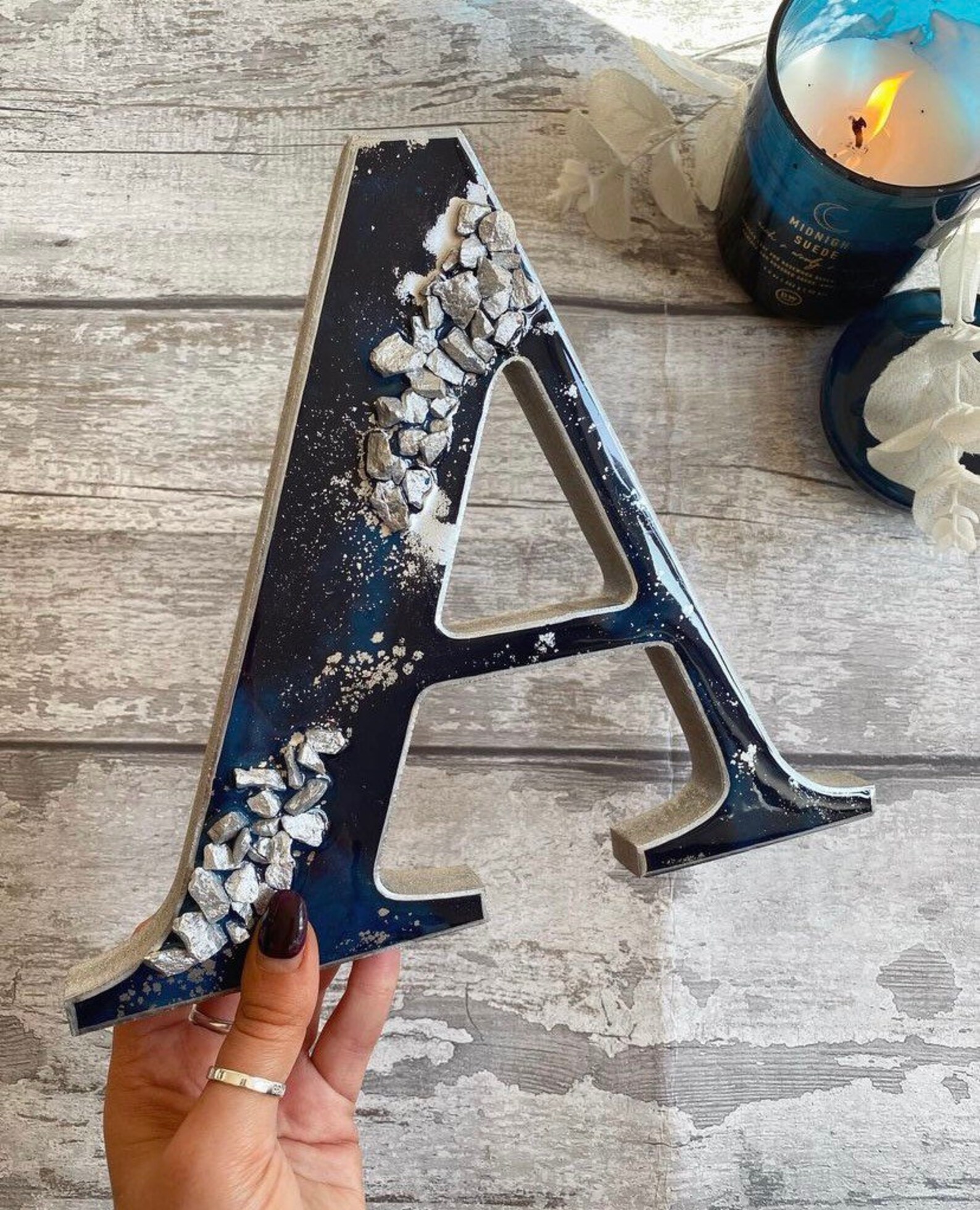 Made to Order Freestanding Letters Resin on MDF Custom - Etsy