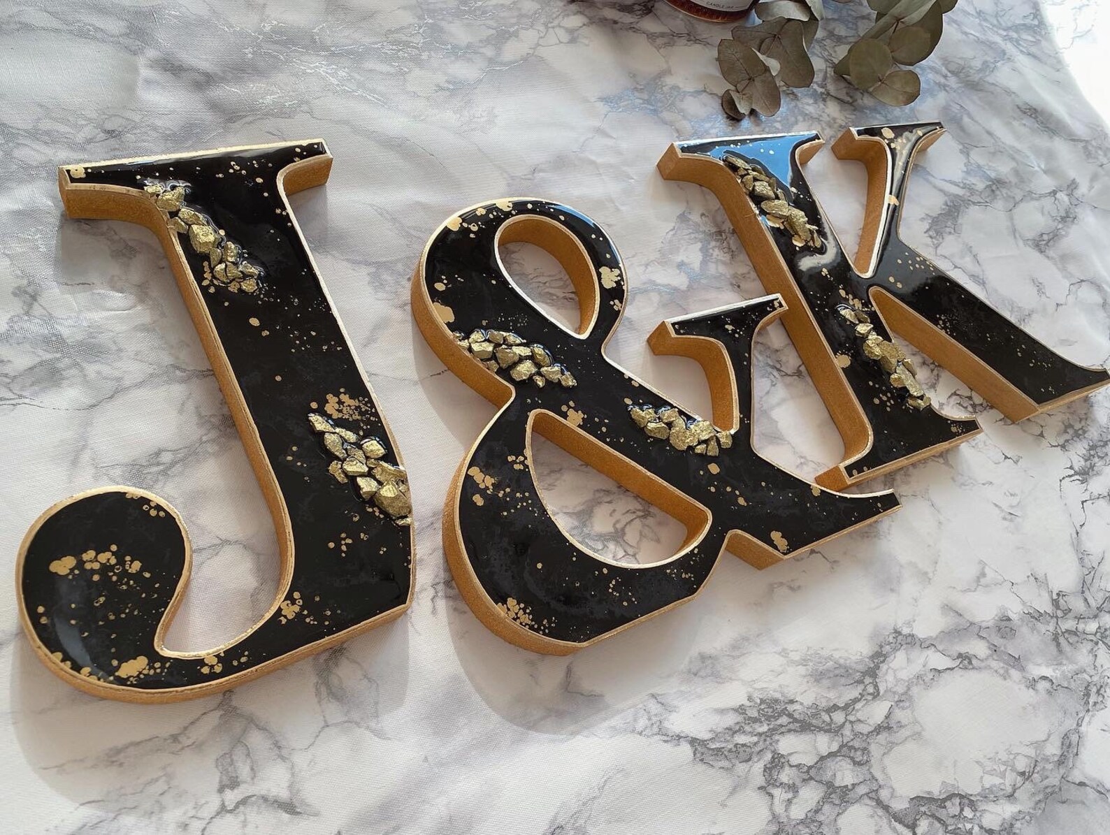 Made to Order Freestanding Letters Resin on MDF Custom - Etsy