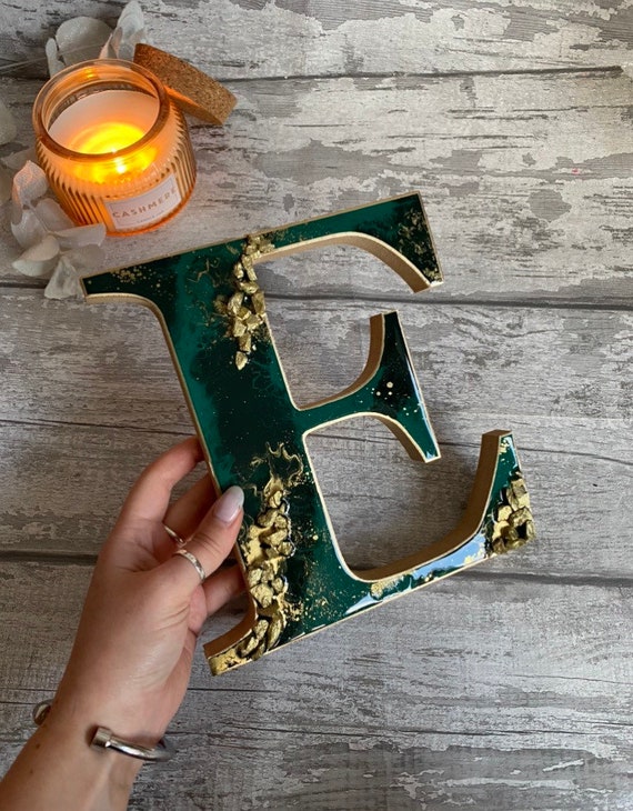 Made to Order Freestanding Letters Resin on MDF Custom | Etsy