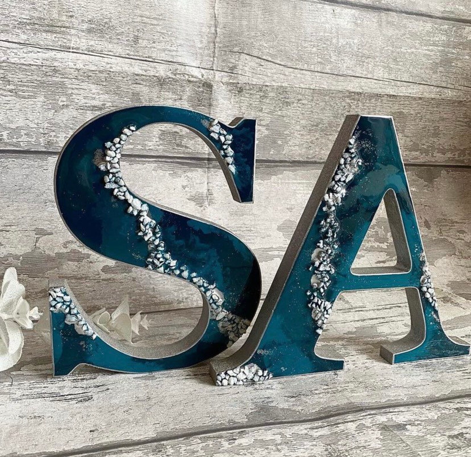Made to Order Freestanding Letters Resin on MDF Custom | Etsy