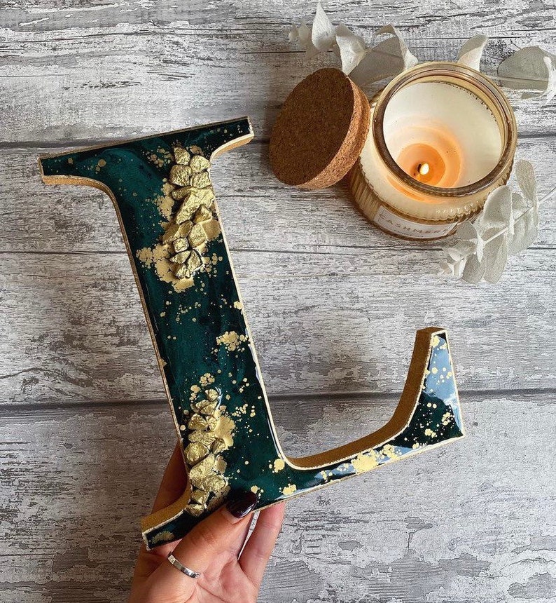 Made to Order Freestanding Letters Resin on MDF Custom - Etsy