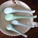 Chinese Ceramic Spoon, Blue Spoon, Ramen Spoon, Soup Spoon, Short Spoon ...