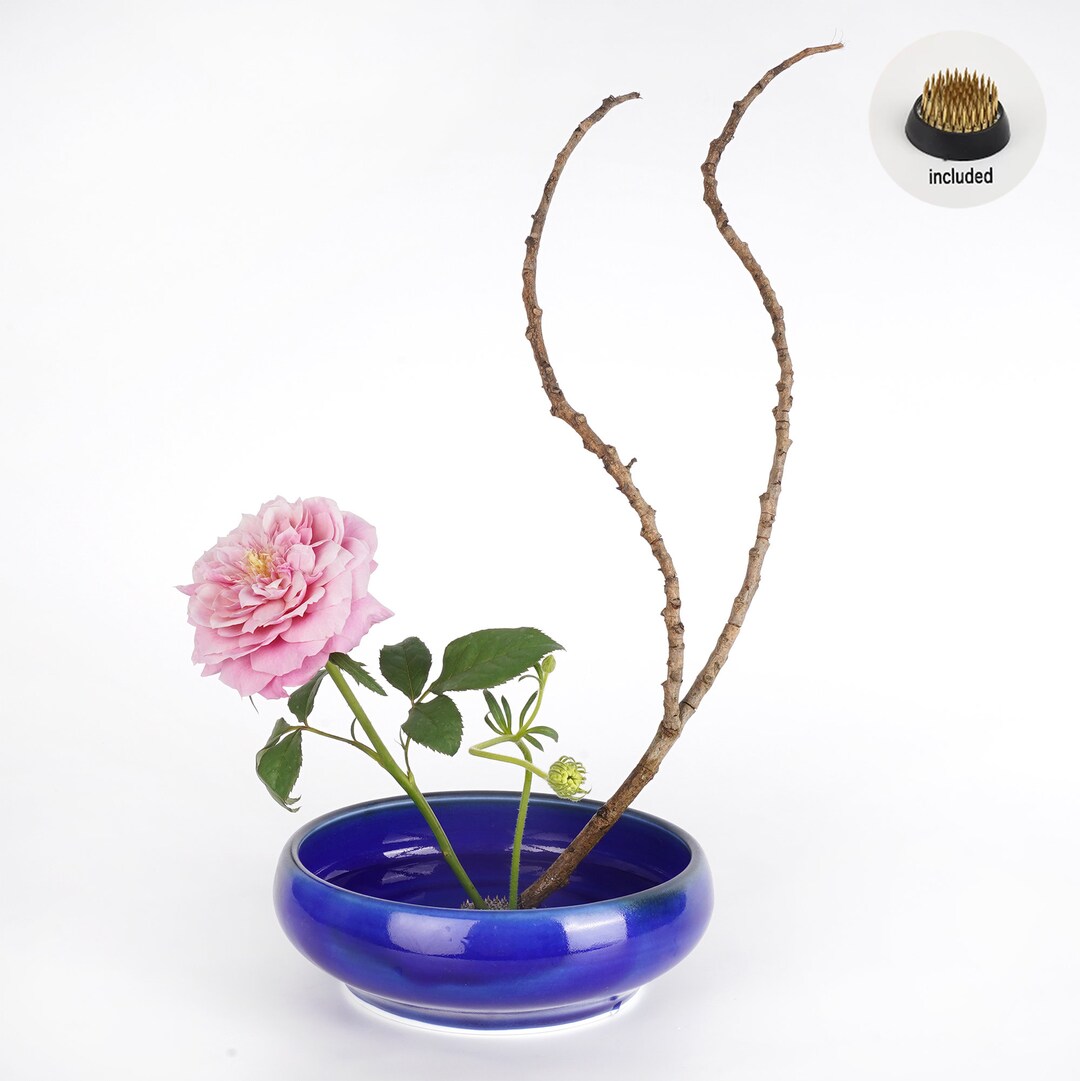 Ceramic Ikebana Vase, Ikebana Container, Ikebana Bowl , Fruit Bowl ...