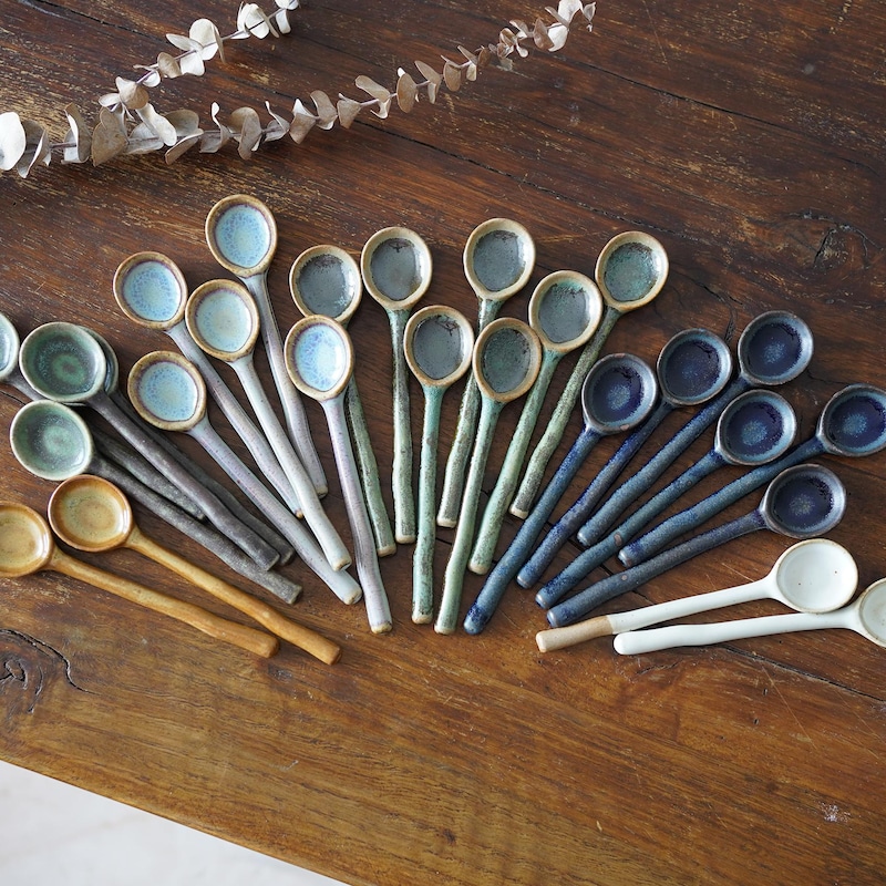Patterned Coffee Spoon - Etsy