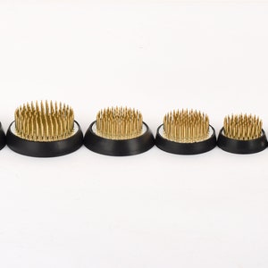 Metal Kenzan|japanese Ikebana|flower Frog|flower Arrangement|flower Pin Frog| Gold Flower Frog ...