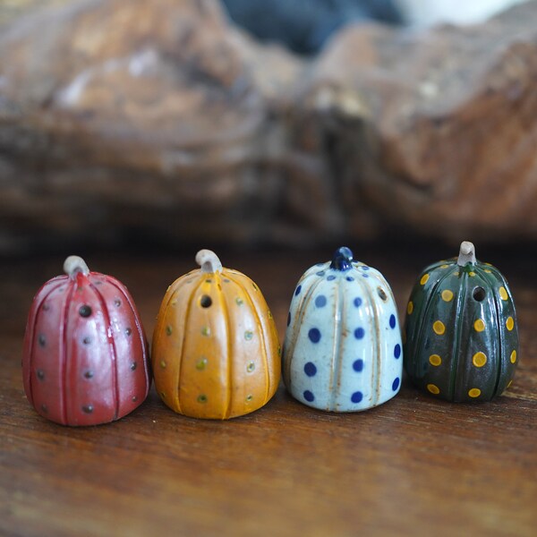 Mini Ceramic Pumpkins - Etsy