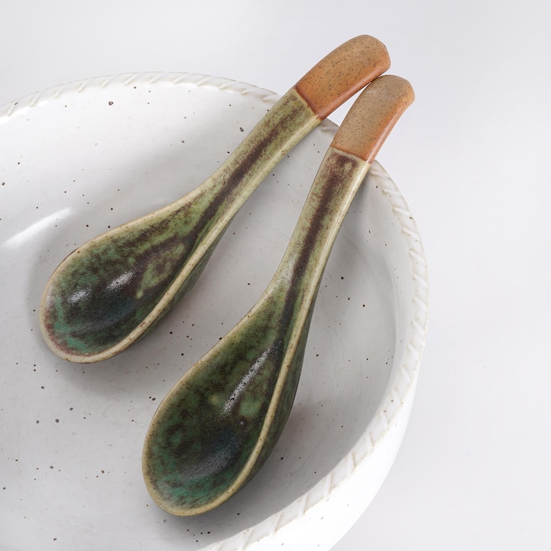 Soup Spoon | Japanese Spoon | Ceramic Spoons | Ramen Spoon | Asian ...