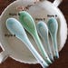 Chinese Ceramic Spoon, Blue Spoon, Ramen Spoon, Soup Spoon, Short Spoon ...
