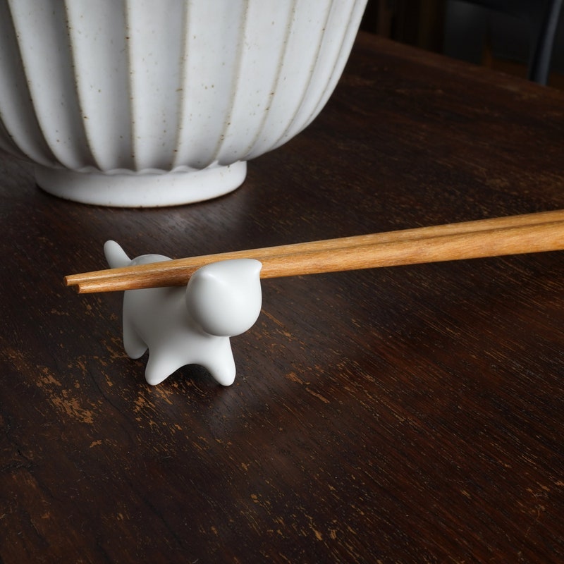 Chopsticks Holders Cat - Etsy
