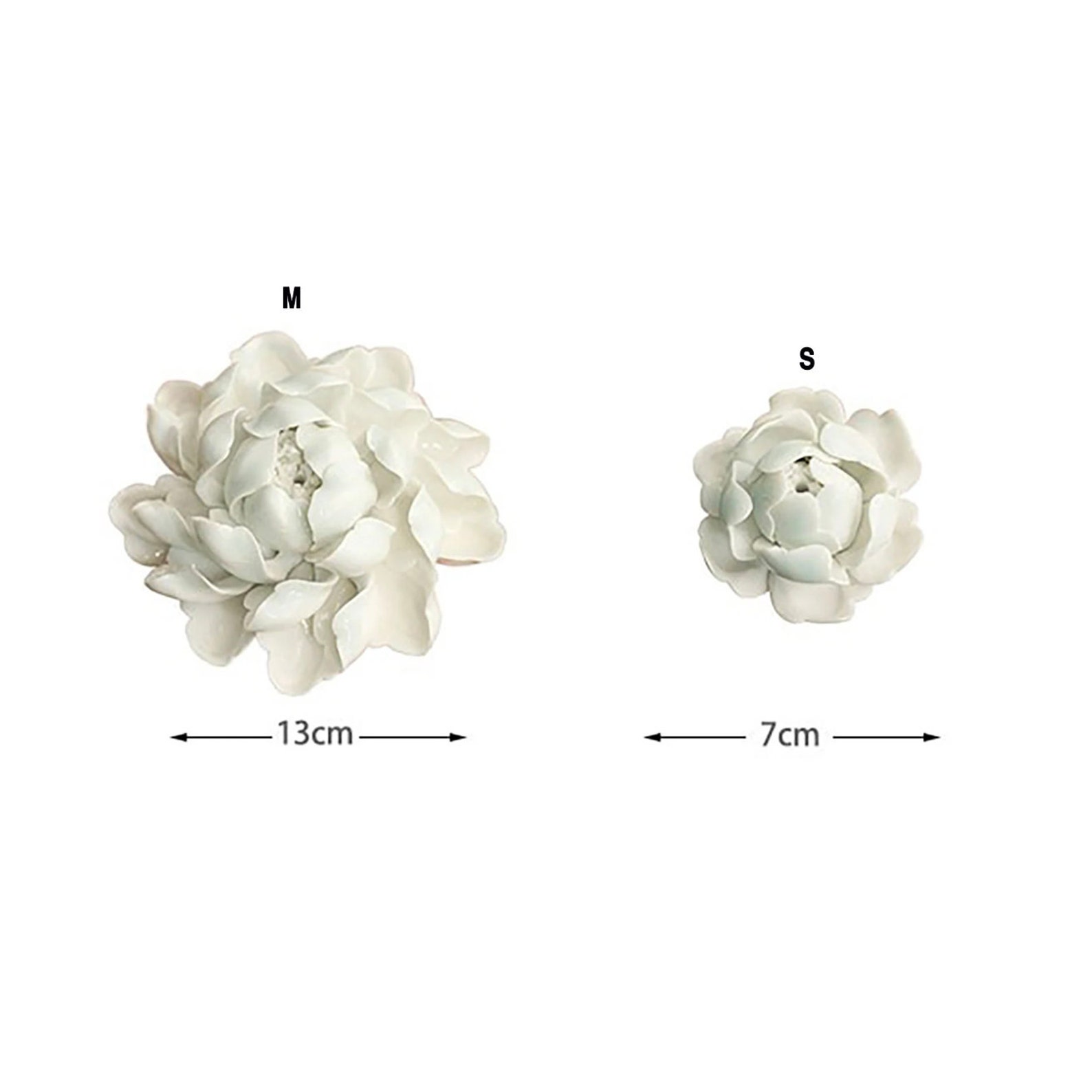 Hand Pinched Peony Flower Incense Holder,floral Incense Holder,flower ...