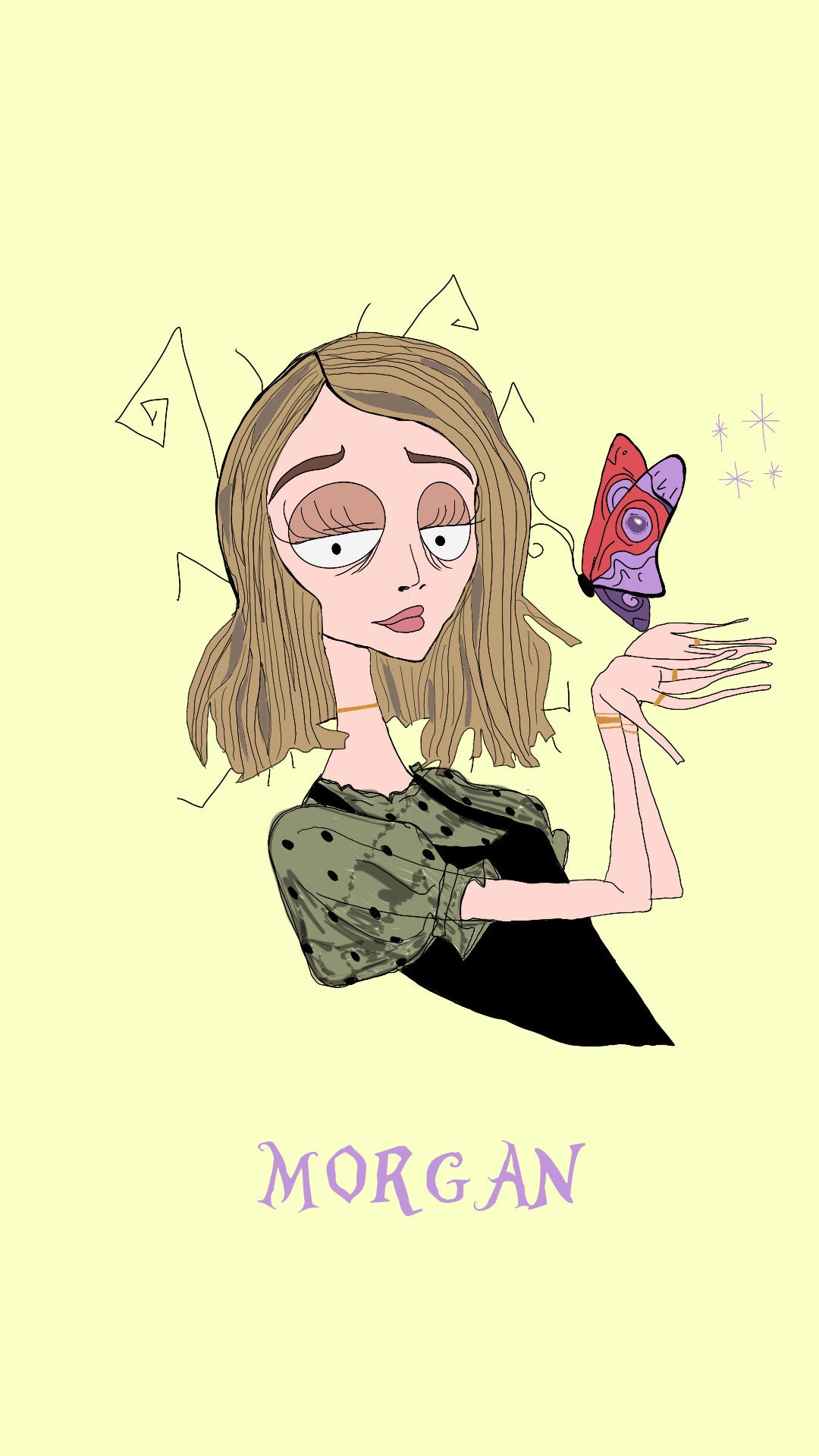 Custom Tim Burton Style Portrait - Etsy