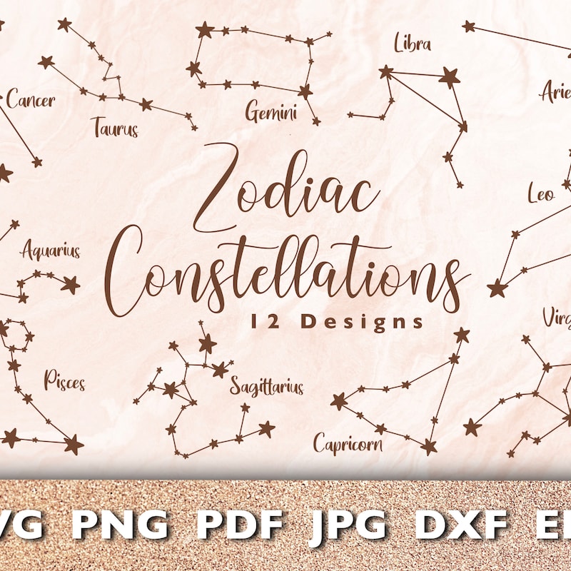 Constellation Svg - Etsy