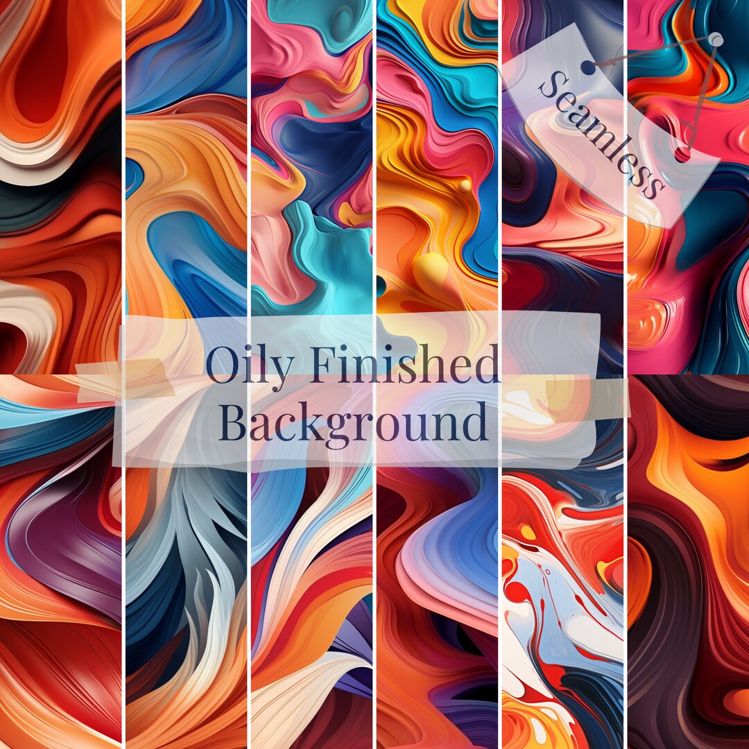 12 oily Finished Background Seamless Pattern 12x12in 300DPI Commercial ...