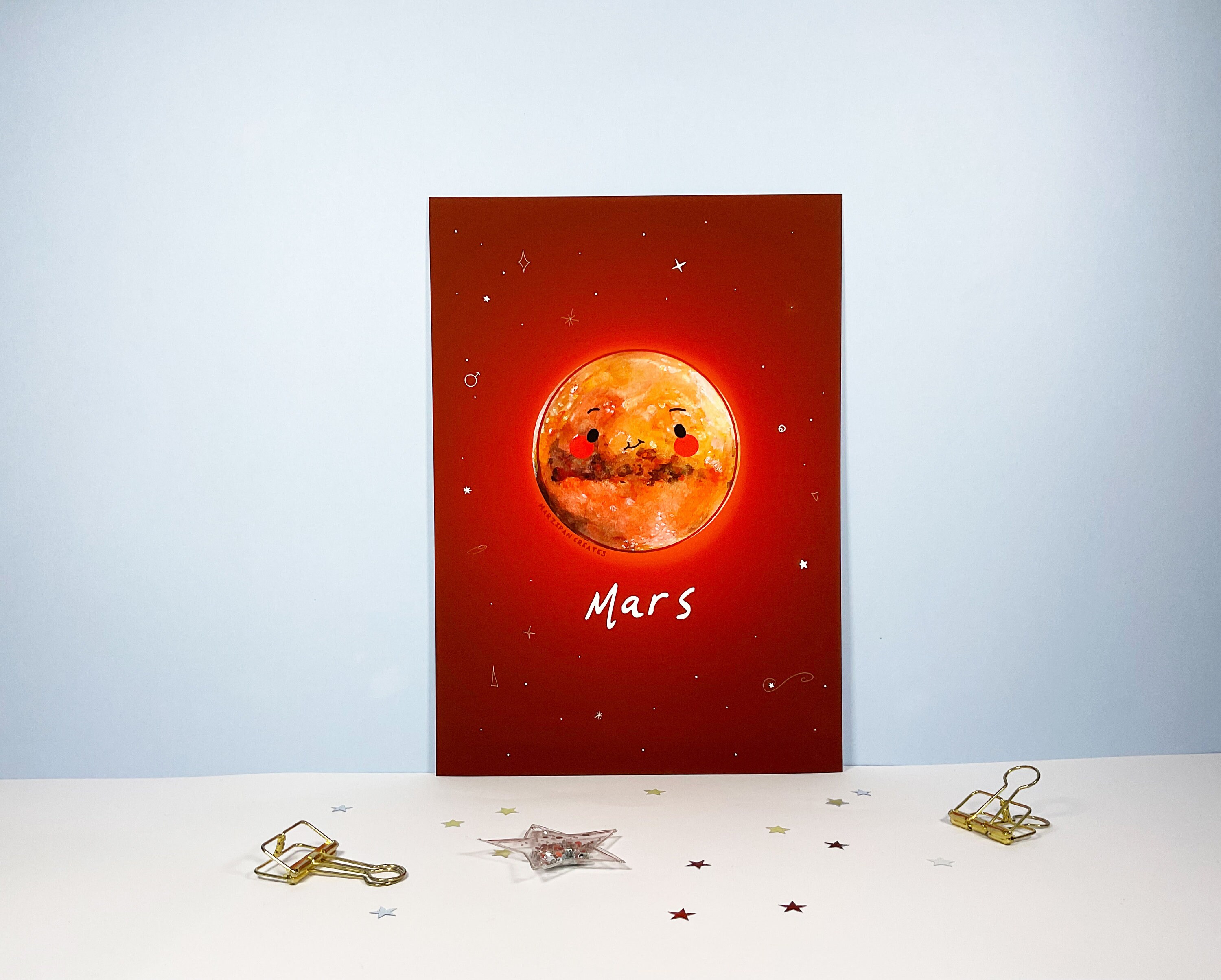 Mars Planet Illustrations