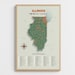 Ohio Golf Top 50 Courses Map - Etsy