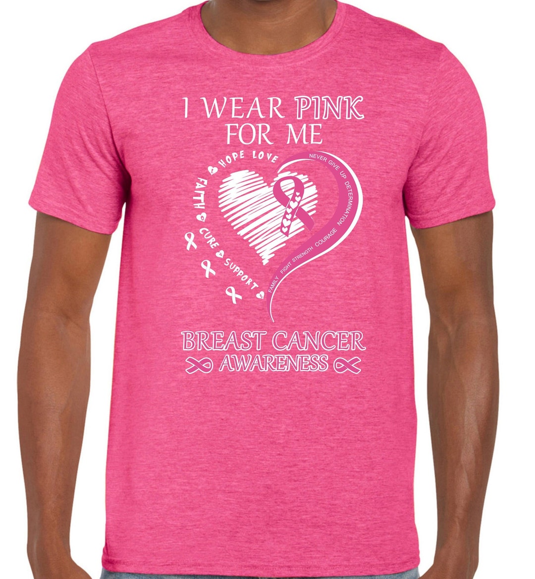 I Wear Pink for Me, Breast Cancer, Cancer Awareness, Cancer, Heart, PNG ...