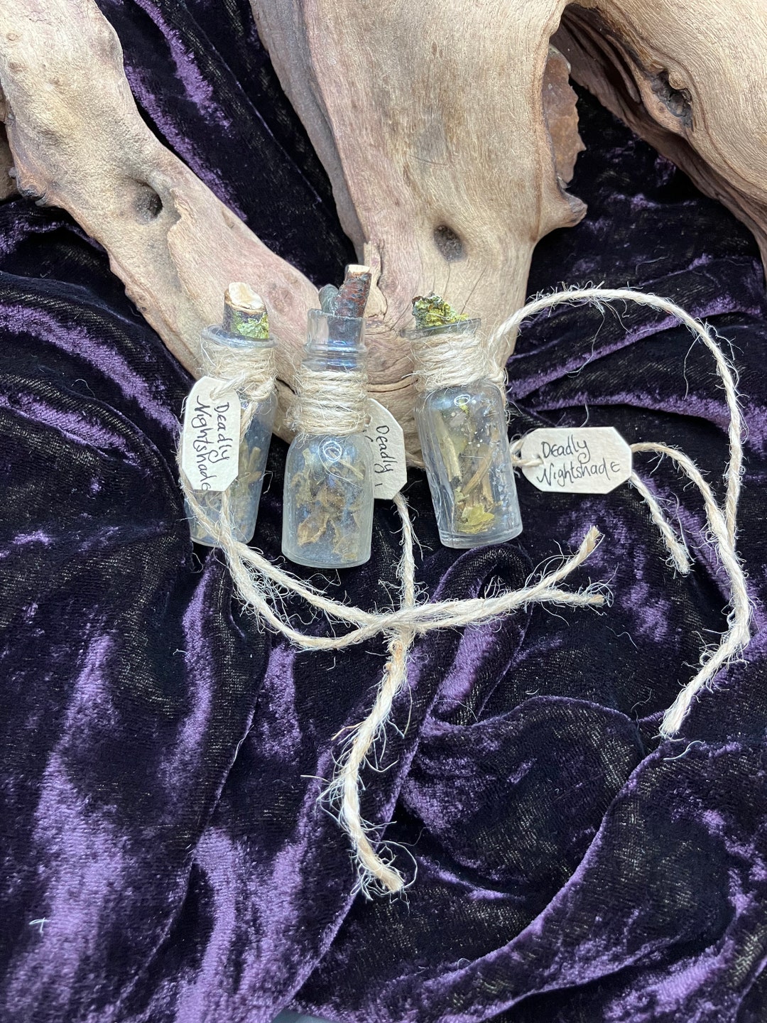 Teeny Tiny Genuine Antique Bottles Repurposed Into Magical Amulet or ...