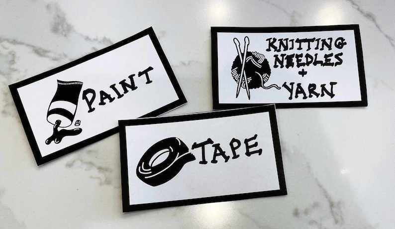 Printable Craft Room Organization Labels the Full Collection - Etsy