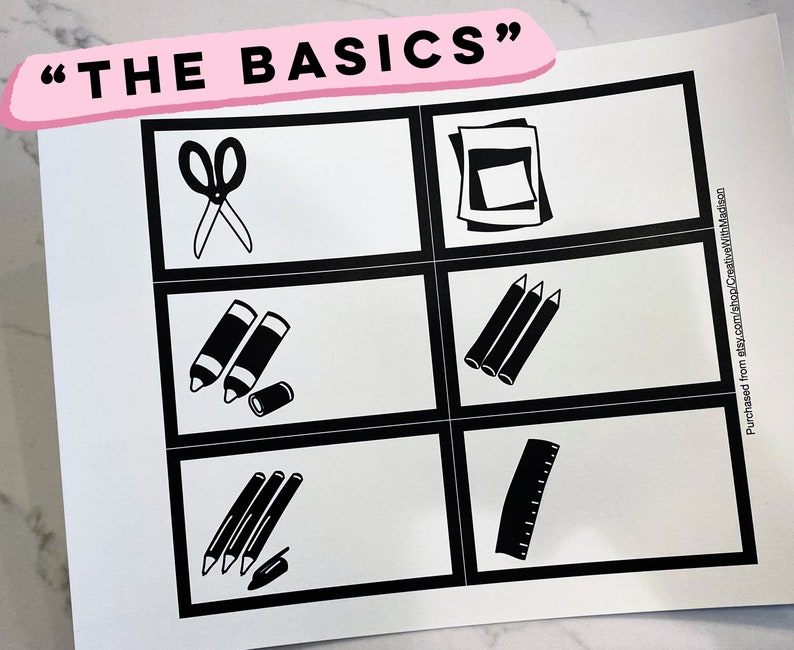 Printable Craft Room Organization Labels - "the Full Collection" - Etsy