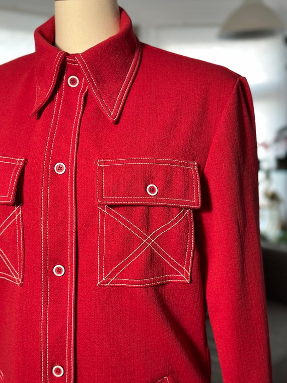 Catalina California Cherry Red Action Jacket (M-L) - Gem