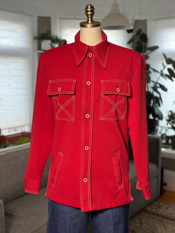 Catalina California Cherry Red Action Jacket (M-L) - Gem