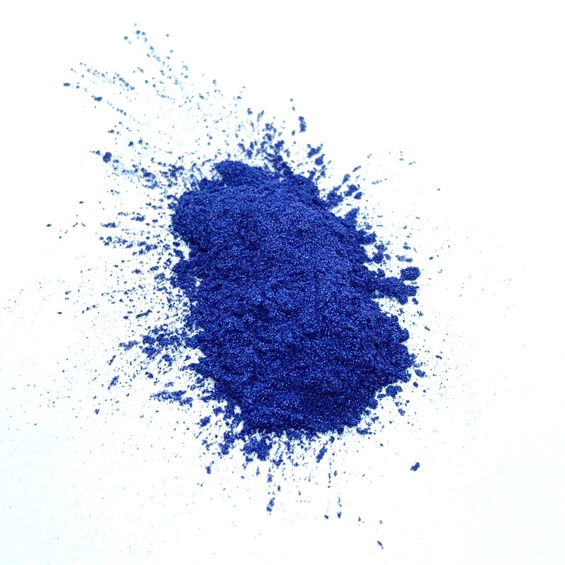 Blue Mica Powder - Etsy
