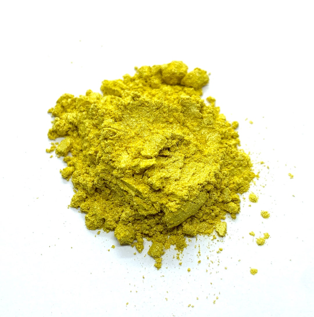 Yellow Cosmetic Grade Mica Powder, Resin Dye, Nail Art - Etsy