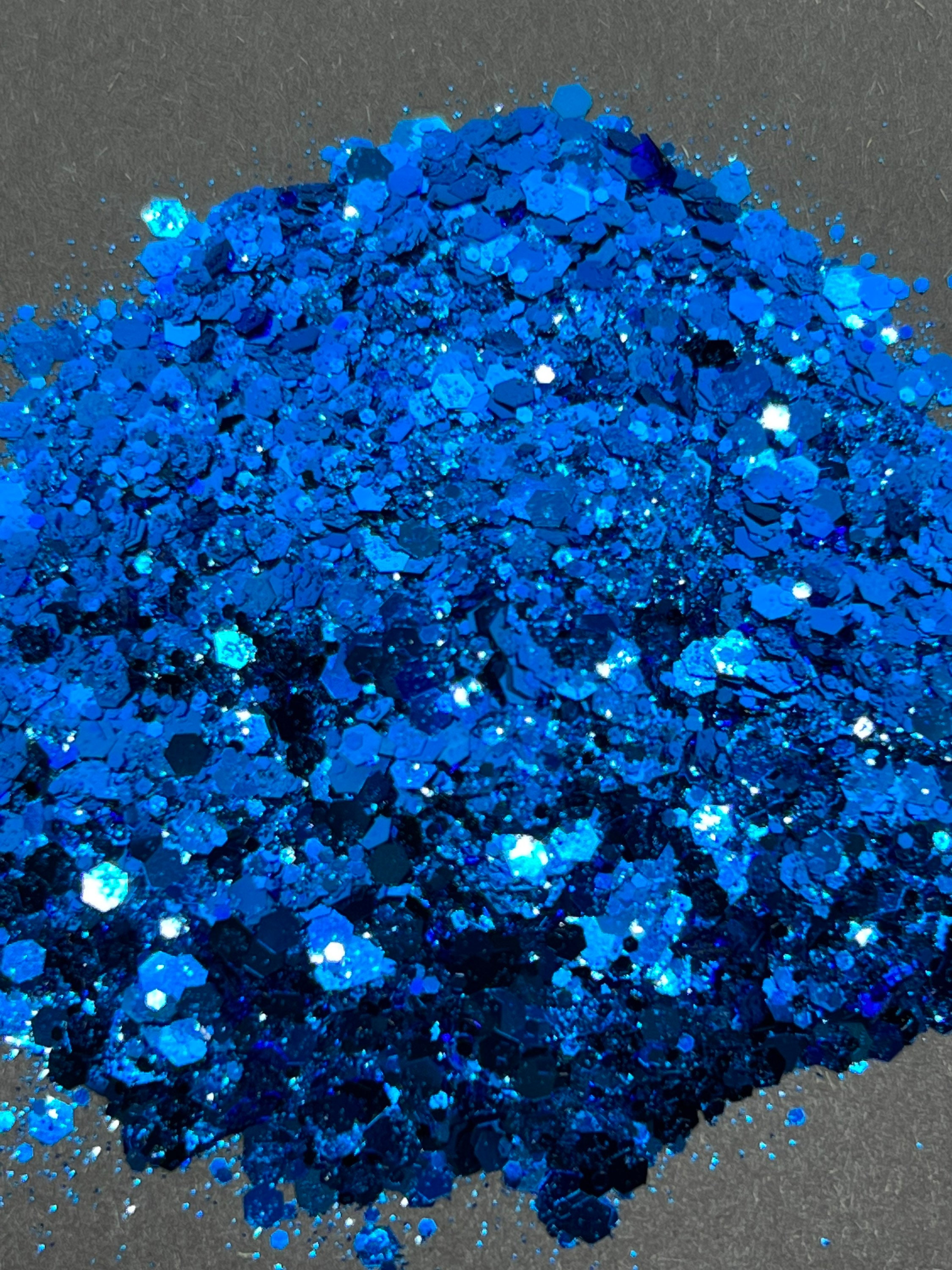 Neptune Chunky Glitter Mix – Metallic Deep Blue, Resin Crafts - Etsy
