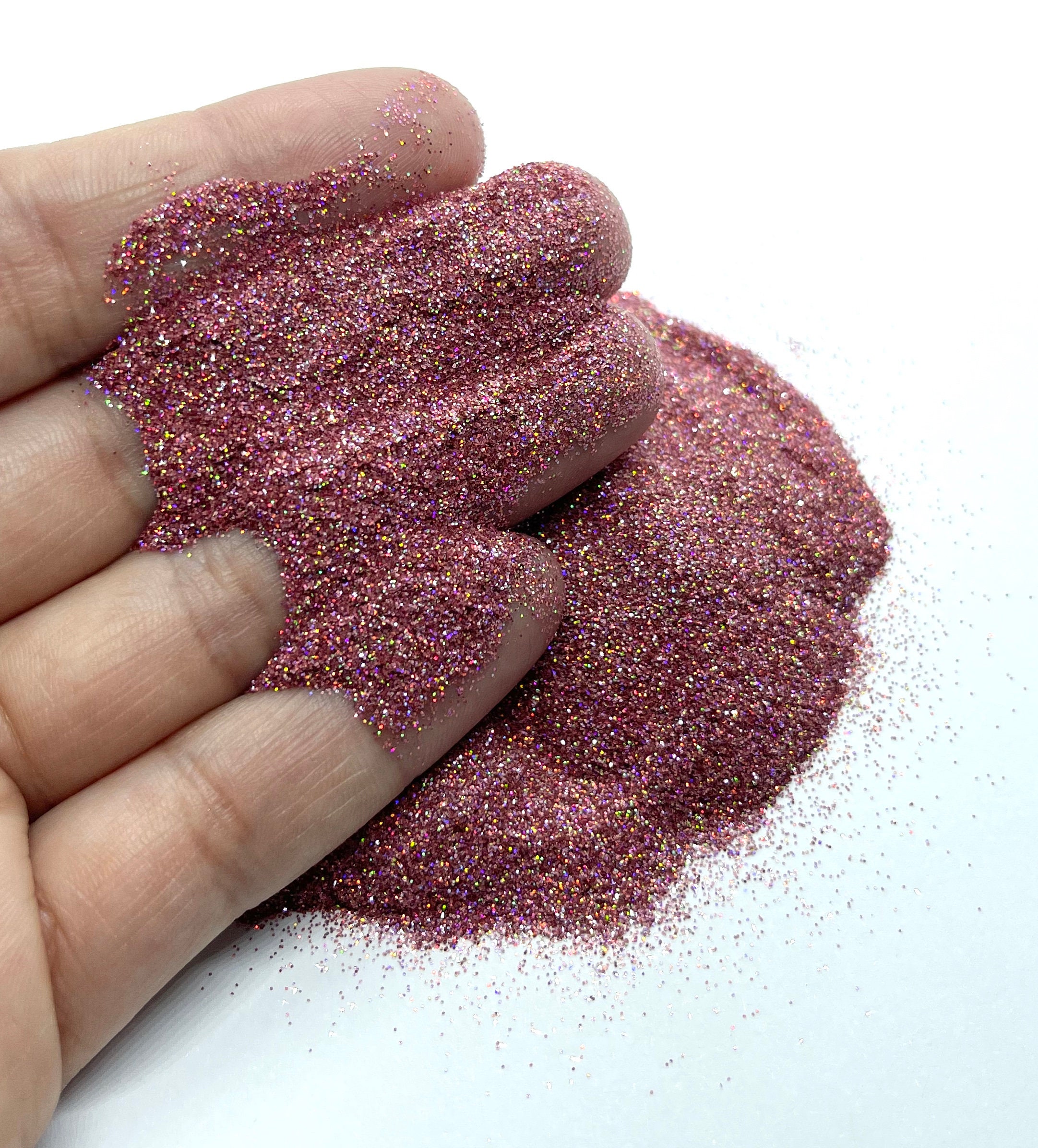 Pinkishness Ultra Fine Glitter Holographic Pink Glitter - Etsy