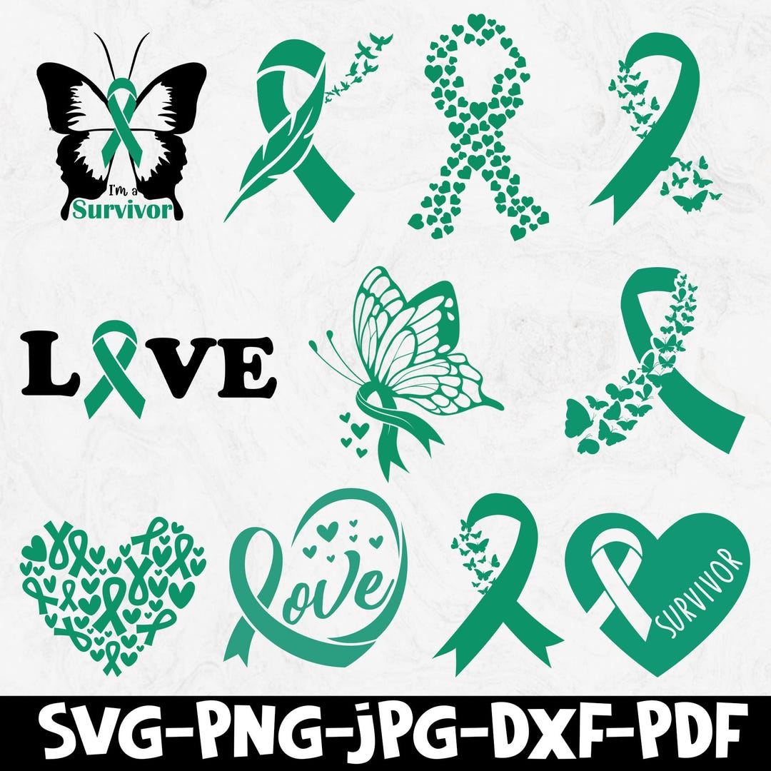 Liver Cancer Bundle SVG, Liver Cancer SVG, Liver Cancer Ribbon Svg ...