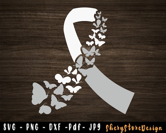 Lung Cancer Awareness Ribbons
